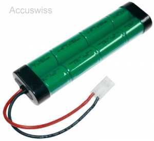 RC Akku-Pack 9.6V 4500mAh Ni-MH L2x4, für Futaba - Akku und Batterien ...