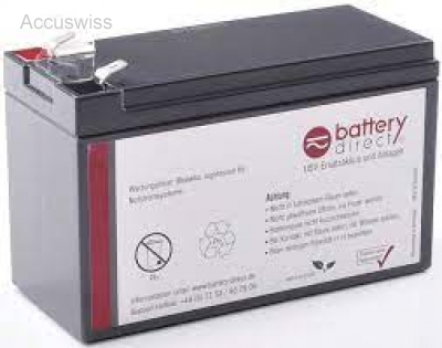 Battery-Direct Akku ersetzt APC RBC110, RBC-110 mit 2 Jahren Garantie ...