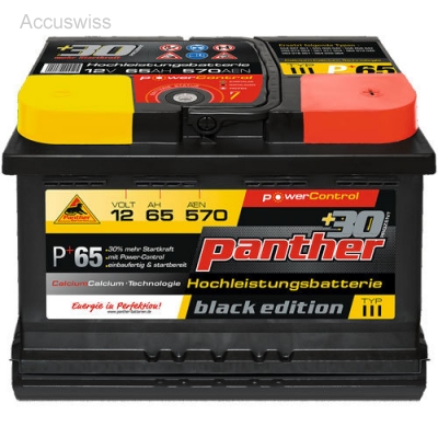 Autobatterie Panther P+65 545 086 036, 550 040 045 B13 65Ah - Akku und ...