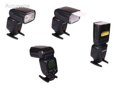 Kamera Blitzlicht Speedlite-Blitz für Nikon wie Nikon SB-910 - Akku und ...