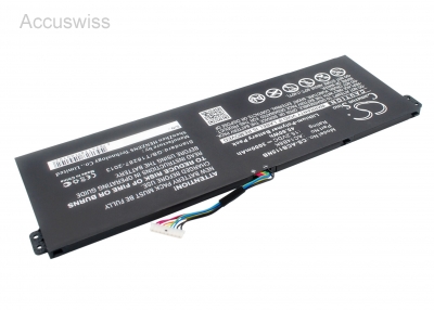 Akku ersetzt Acer AC14B8K, AP14B8K, AC14B18K, AC011353 15.2V 3000mAh ...