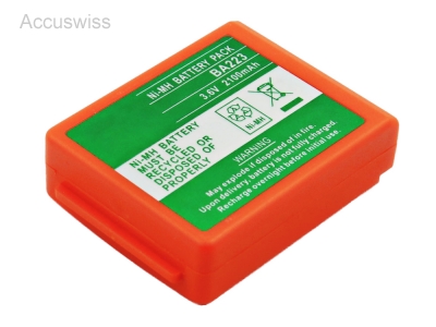 Akku ersetzt HBC BA223000, BA223030 3.6V 2100mAh - Akku und Batterien ...